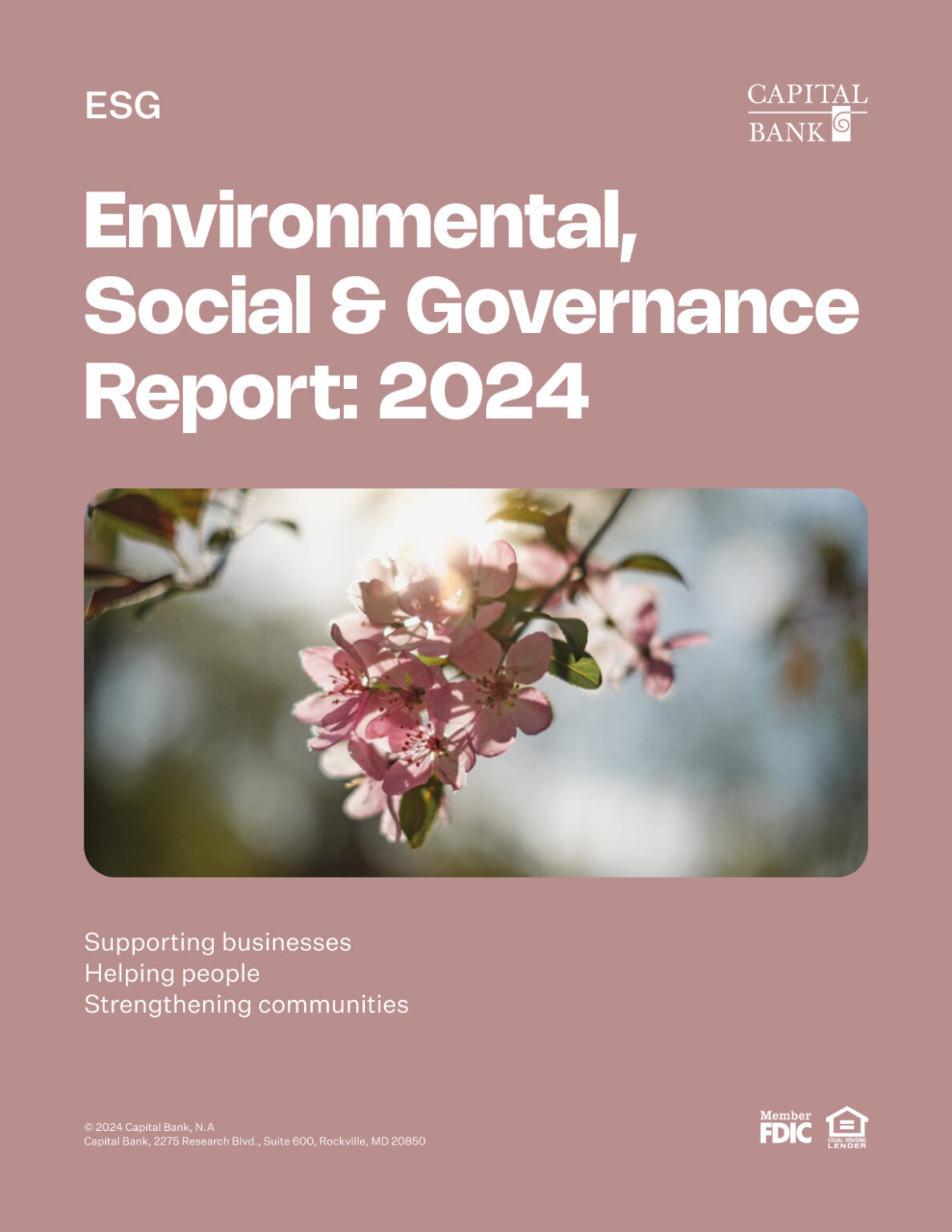 ESG - Capital Bank